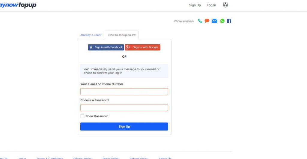 How to Create a User Profile in Paynow Topup - Paynow Blog