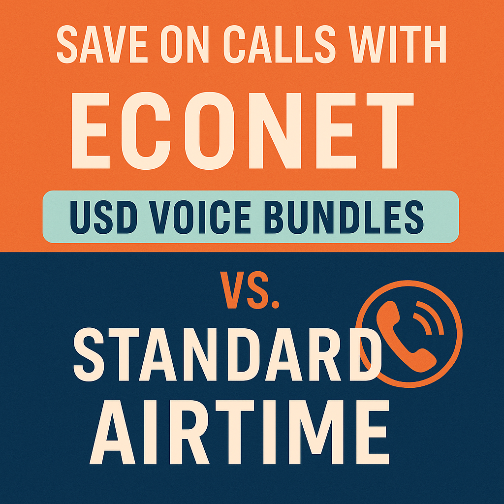 When to Use Econet USD Voice Bundles Over Standard Airtime - Paynow Blog