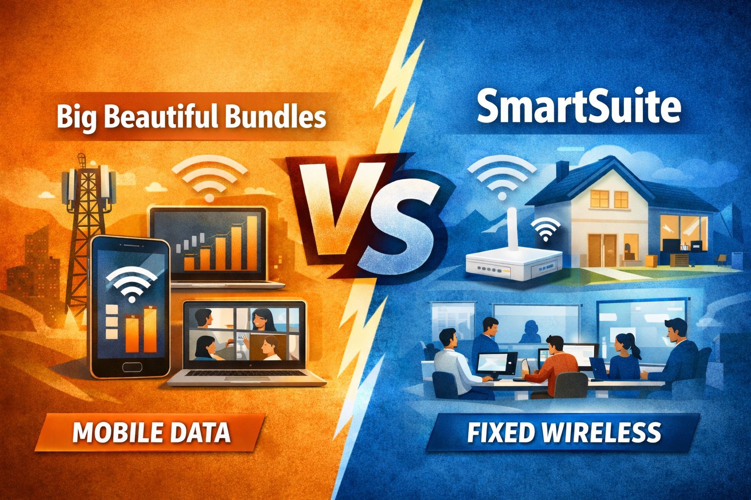 NetOne Big Beautiful Bundles vs Econet SmartSuite - Paynow Blog